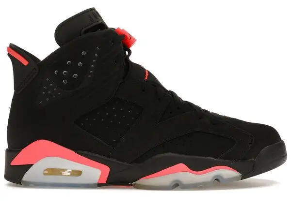JORDAN 6 Retro Infrared Sneakers - Black/infrared23