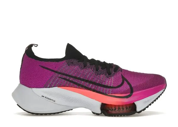 Nike Air Zoom Tempo Next% Flyknit - Hyper Violet/black/flash Crimson
