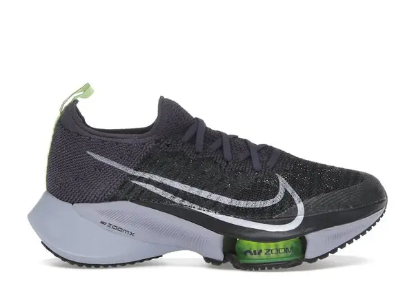 Nike Air Zoom Tempo Next% Flyknit - Dark Raisin/black/volt