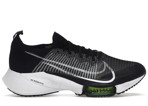Nike Air Zoom Tempo Next% Flyknit - Black/volt/white