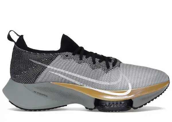 Nike Zoom Tempo Next% Flyknit - Black/white/pure Platinum