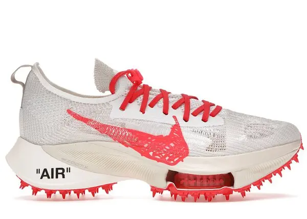Nike Air Zoom Tempo Next% Flyknit Off-white - White/black/solar Red