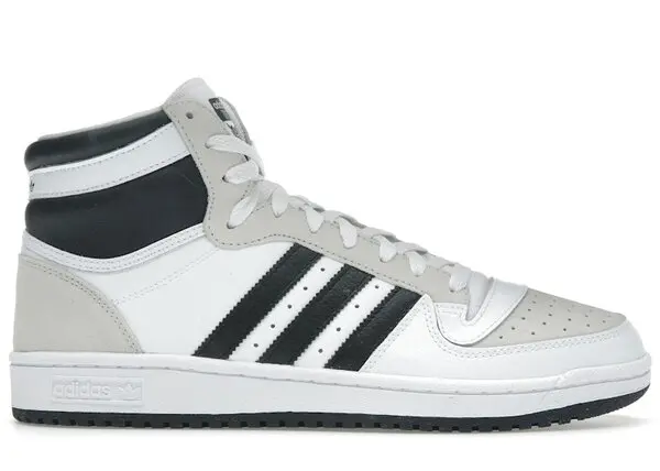 Adidas Top Ten Hi Sneakers - White/black/taupe