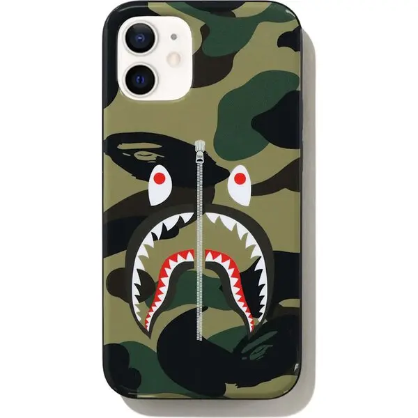 BAPE 1st Camo Shark Iphone 12 Mini Case - Green