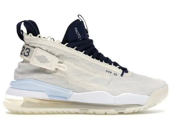 JORDAN Proto Max 720 Sneakers - Pale Ivory/midnight Navy Blue/white