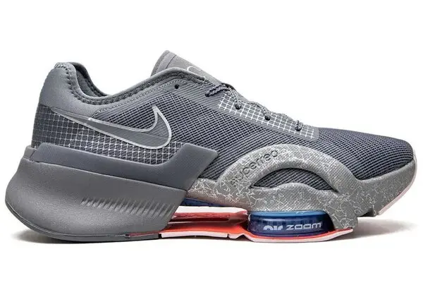 Nike Air Zoom Superrep 3 - Cool Grey/particle Grey/university Blue