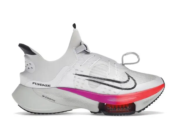 Nike Air Zoom Tempo Next% Flyease - White/flash Crimson/spruce Aura
