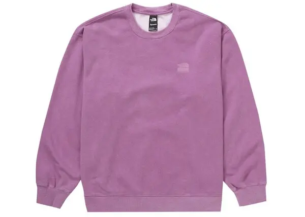 Supreme The North Face Pigment Printed Crewneck Sweatshirt - Pink