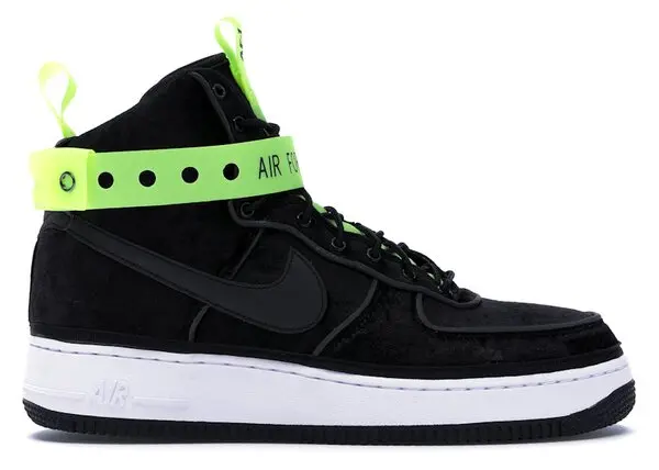 Nike Force 1 High Magic Stick Vip Sneakers - Black/volt