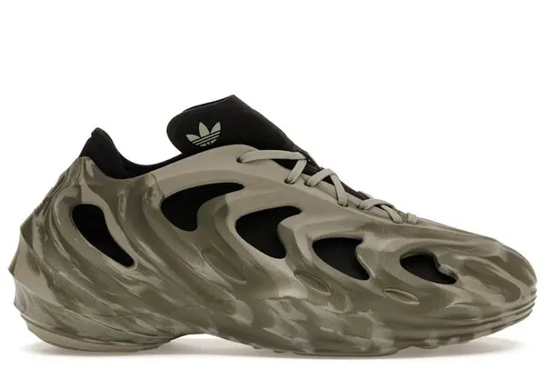 Adidas Adifom Q Sneakers - Silver Pebble/olive Strata/bold Gold