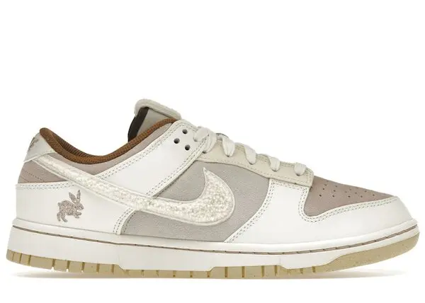 Nike Dunk Low Retro Prm Year Of The Rabbit Fossil Stone - Fossil Stone/coconut Milk/sail