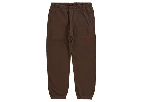Supreme The North Face Pigment Printed Sweatpant - Brown