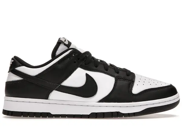 Nike Dunk Low Retro Sneakers - White/black