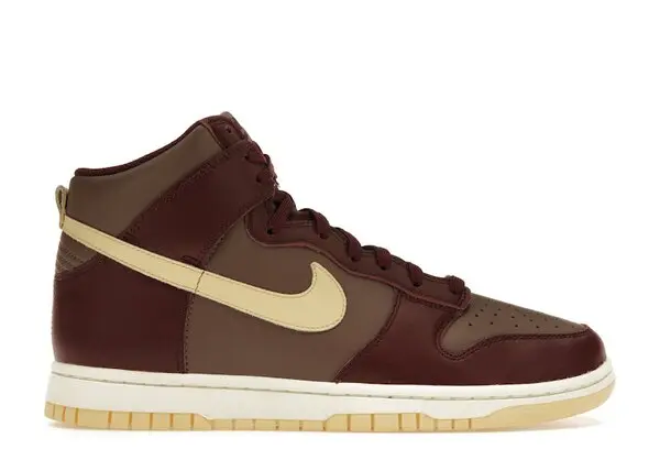 Nike Dunk High Sneakers - Plum Eclipse/pale Vanilla/night Maroon