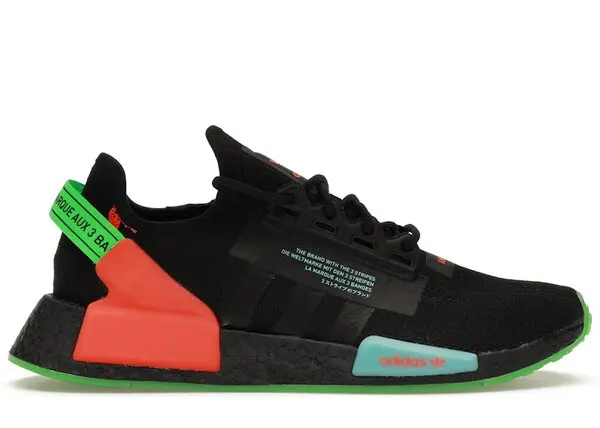 Adidas Nmd R1 V2 Glow Black Sneakers