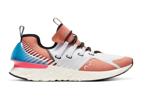 JORDAN React Havoc Se Jsp Sneakers - White/metallic Gold/terra Blush