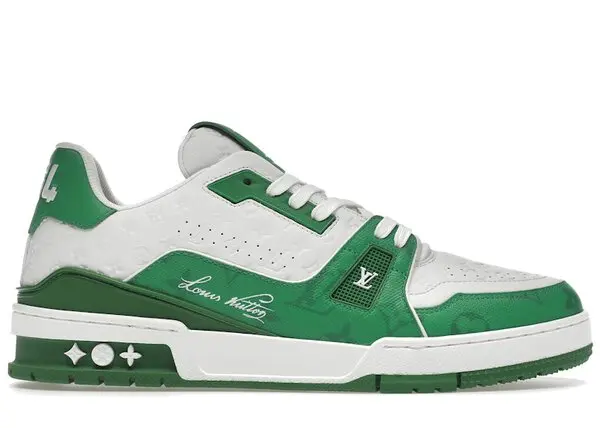 LOUIS VUITTON Trainer #54 Signaturein - Green/white
