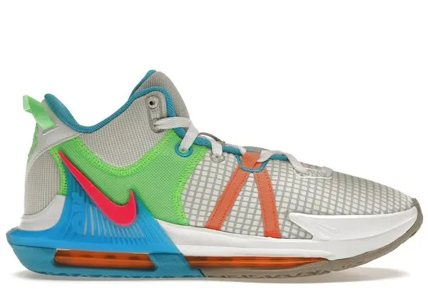 Nike Lebron Witness Sneakers - Grey Fog/cobblestone/laser Blue