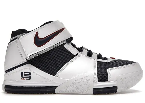 Nike Lebron Zoom 2 Sneakers - Midnight Navy Blue/white