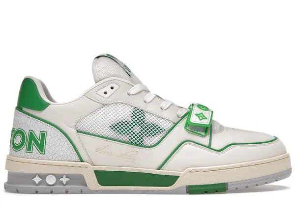 LOUIS VUITTON Trainer Meshin - White/green