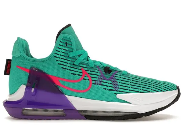 Nike Lebron Witness Sneakers - Clear Emerald/wild Berry/white