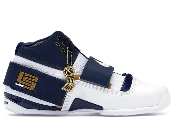 Nike Lebron Zoom Soldier 1 Think 16 25 Straight Sneakers - Midnight Navy Blue/white