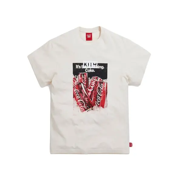 Kith X Cocacola Chilled Vintage Tee Shirt - Ivory