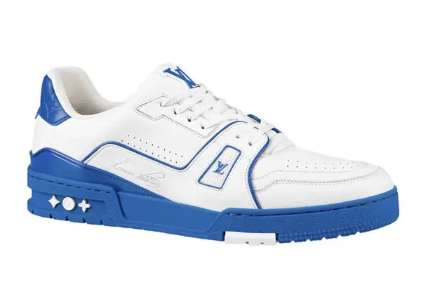 LOUIS VUITTON Trainer Signature - White/blue