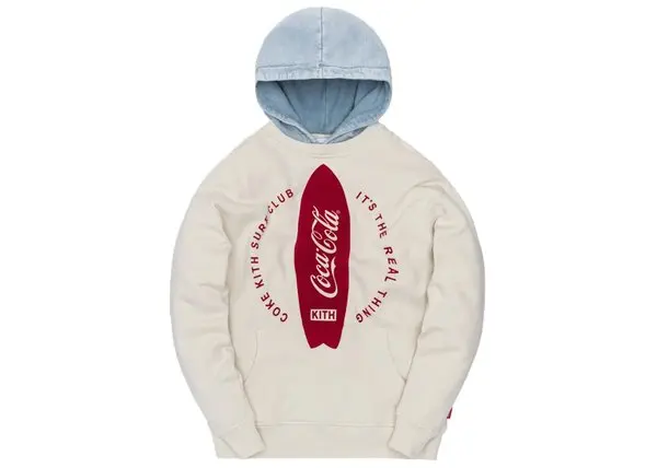 Kith X Cocacola Surfboard Williams Ii Hoodie