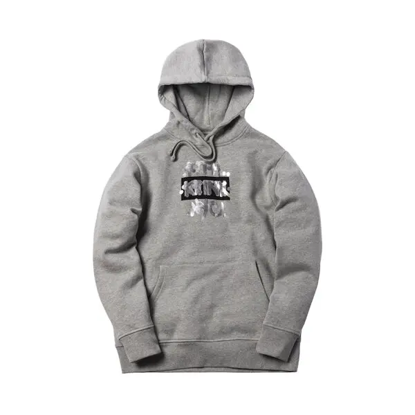 Kith X Krink Hoodie - Heather Grey