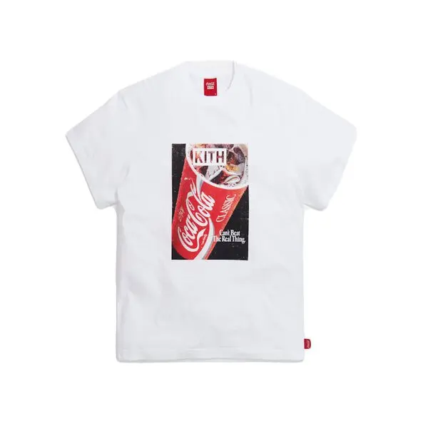 Kith X Cocacola Soft Drink Vintage Tee Shirt - White