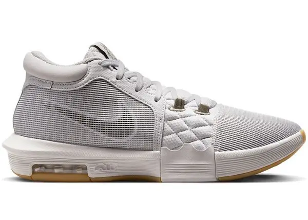 Nike Lebron Witness Gum Sneakers - Light Iron Ore/sail/gum Light Brown