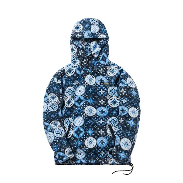 Kith X Columbia Fleece Hoodie - Harbor Blue