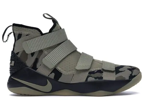 Nike Lebron Zoom Soldier 11 Camo Sneakers