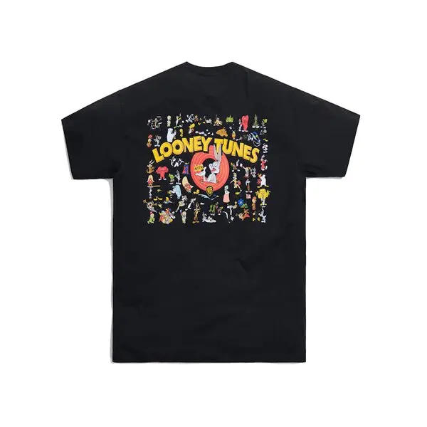 Kith X Looney Tunes That's All Folks Tee Shirt - Black