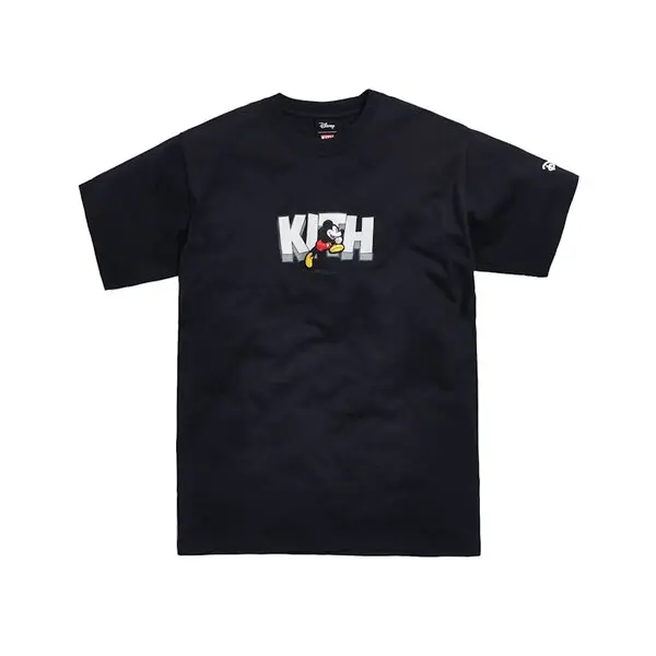Kith X Disney Running Mickey Tee Shirt - Black