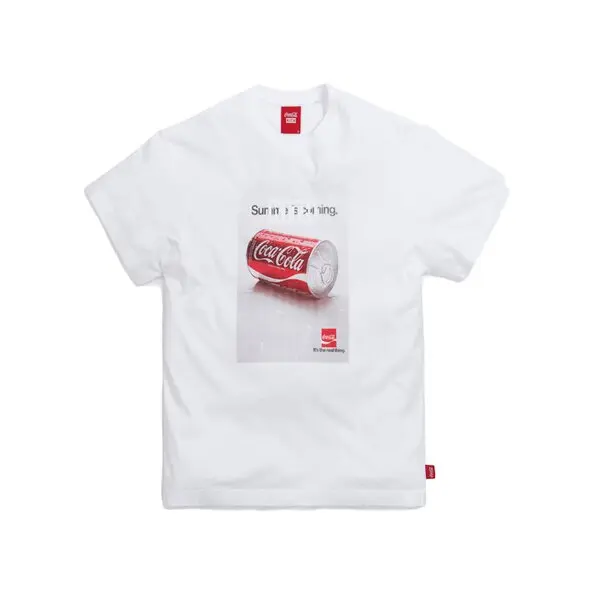 Kith X Cocacola Real Thing Vintage Tee Shirt - White