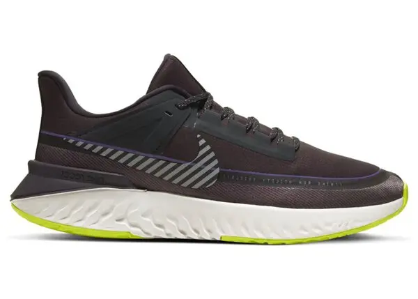 Nike Legend React 2 Shield Sneakers - Oil Grey/reflect Silver
