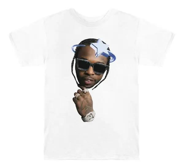 POP SMOKE X Vlone Halo T-shirt - White