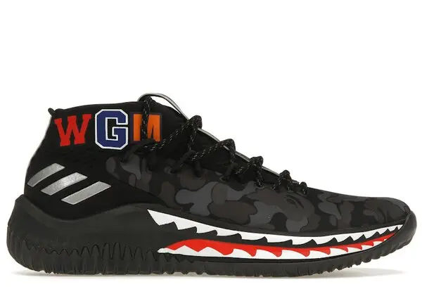 Adidas Dame A Bathing Ape
