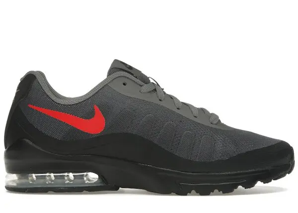 Nike Air Max Invigor Print Sneakers - Gunsmoke/university Red/black