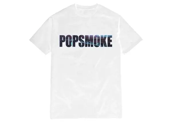 POP SMOKE X Vlone Wraith Tee Shirt - White
