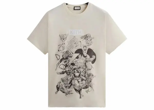 Kith X Marvel Xmen Comic Inked Vintage Tee Shirt - Sandrift Ph