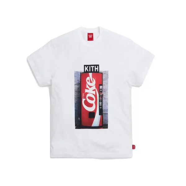 Kith X Cocacola Machine Vintage Tee Shirt - White