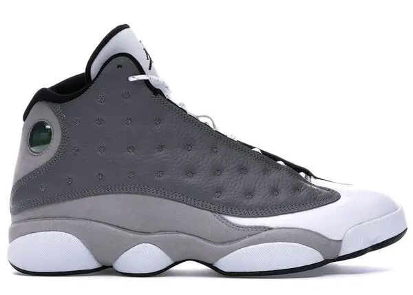 JORDAN Retro Sneakers - Atmosphere Grey/black/white