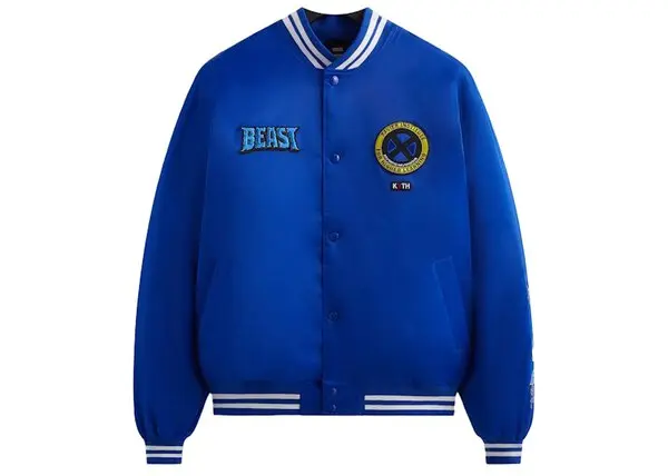 Kith X Marvel X-men Beast Satin Bomber Jacket - Cyclone Ph