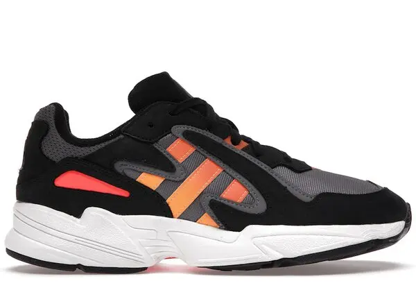 Adidas Yung-96 Chasm Sneakers - Core Black/semi Coral/solar Red
