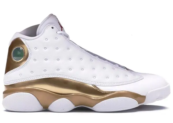 JORDAN Retro Defining Moments Pack Last Shot Sneakers - White/varsity Red/metallic Gold