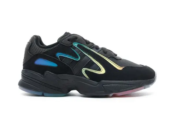 Adidas Yung-96 Chasm Sneakers - Black/red/green