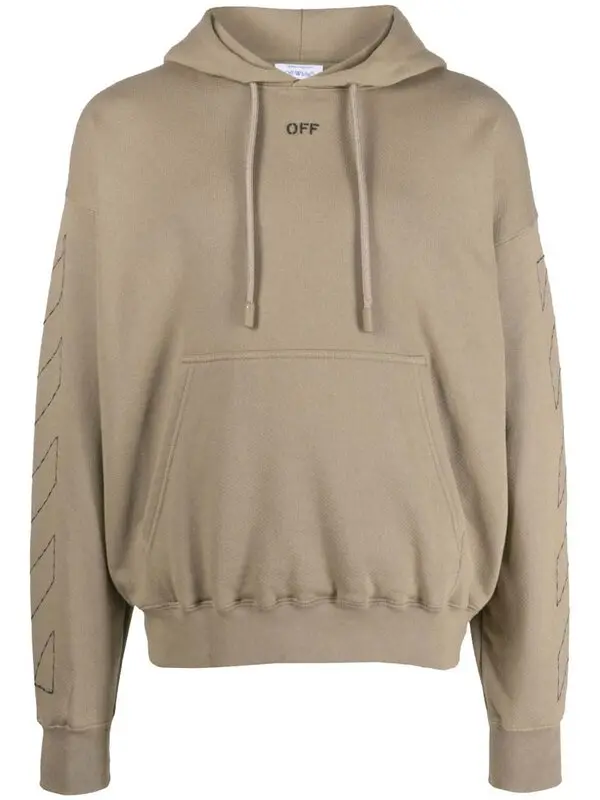 Off-White Stitch Skate Drawstring Hoodie